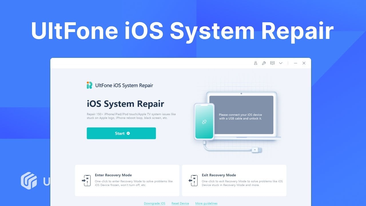 UltFone iOS System Repair 9.2.0.11 with Crack
