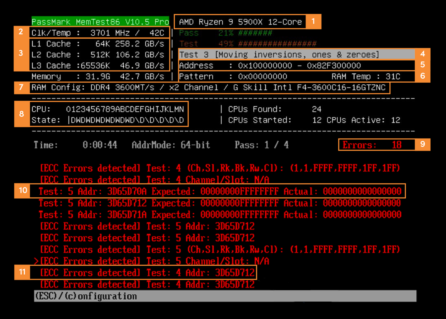 PassMark MemTest86 Pro 11.5 Build 1000 with Crack